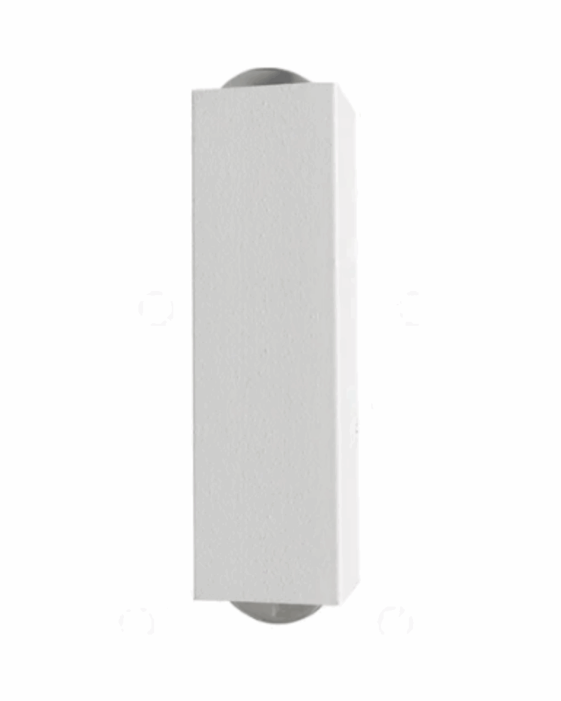 MINI ARANDELA 2 FACHOS BRANCO 6W 3000K ALUMÍNIO – CTB – HBK Iluminação